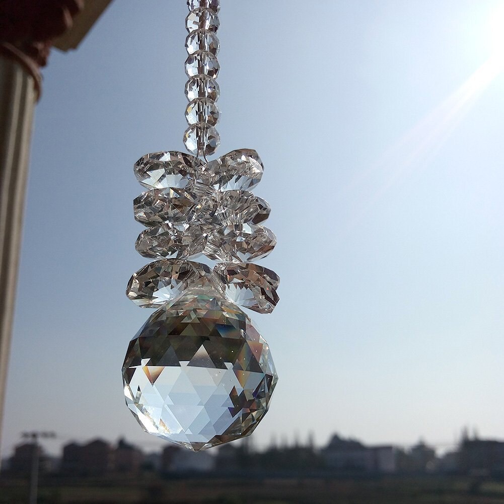 Sun Catcher Window Prisms for Kitchen Living Room Garden | Etsy