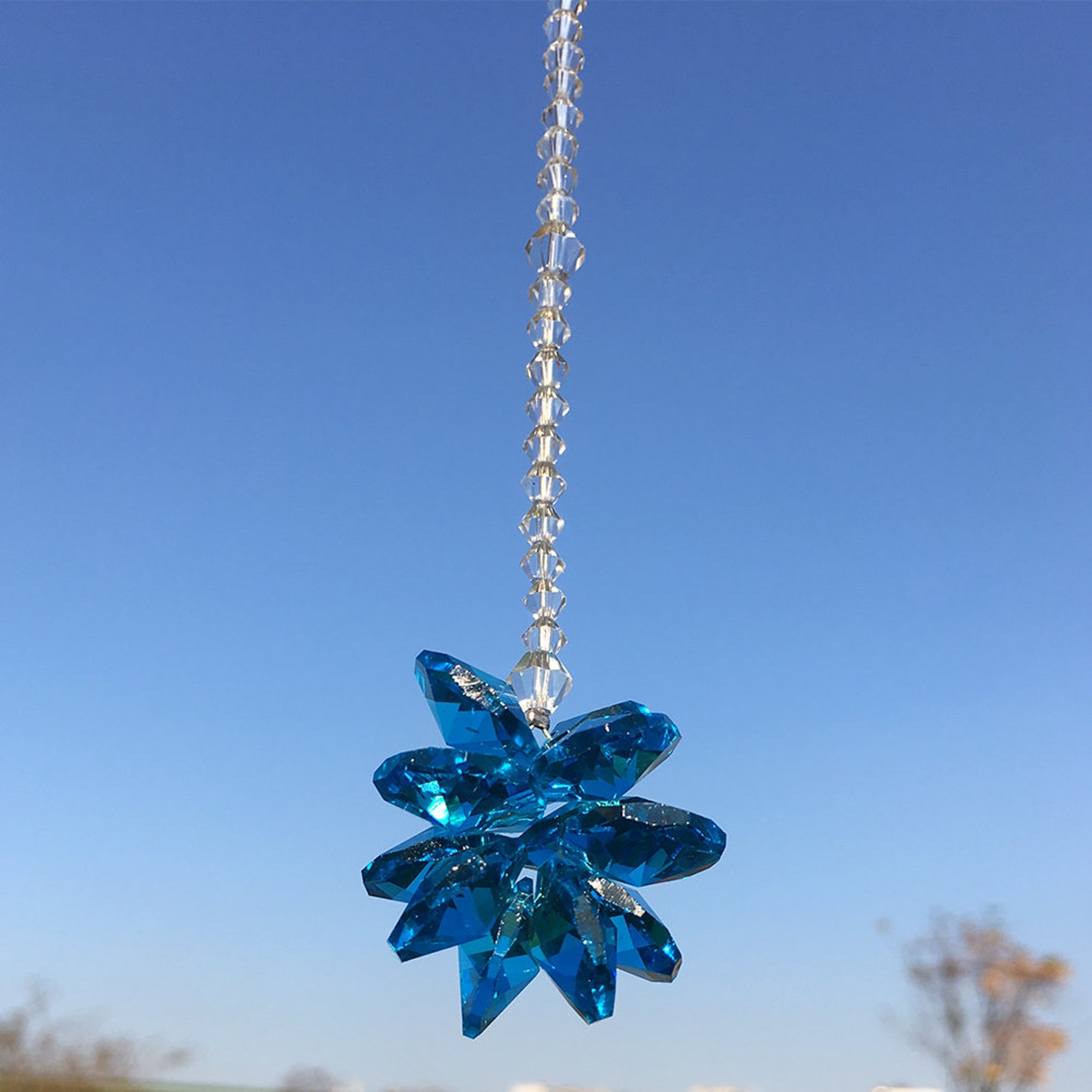 Suncatcher for Windows Rainbow Light Catcher AB Crystals | Etsy