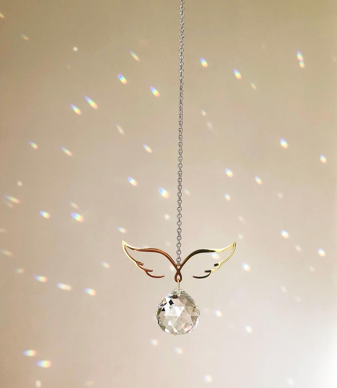 Memorial Sun Catcher, Look for Me in Rainbows, in Loving Memory Gift ...