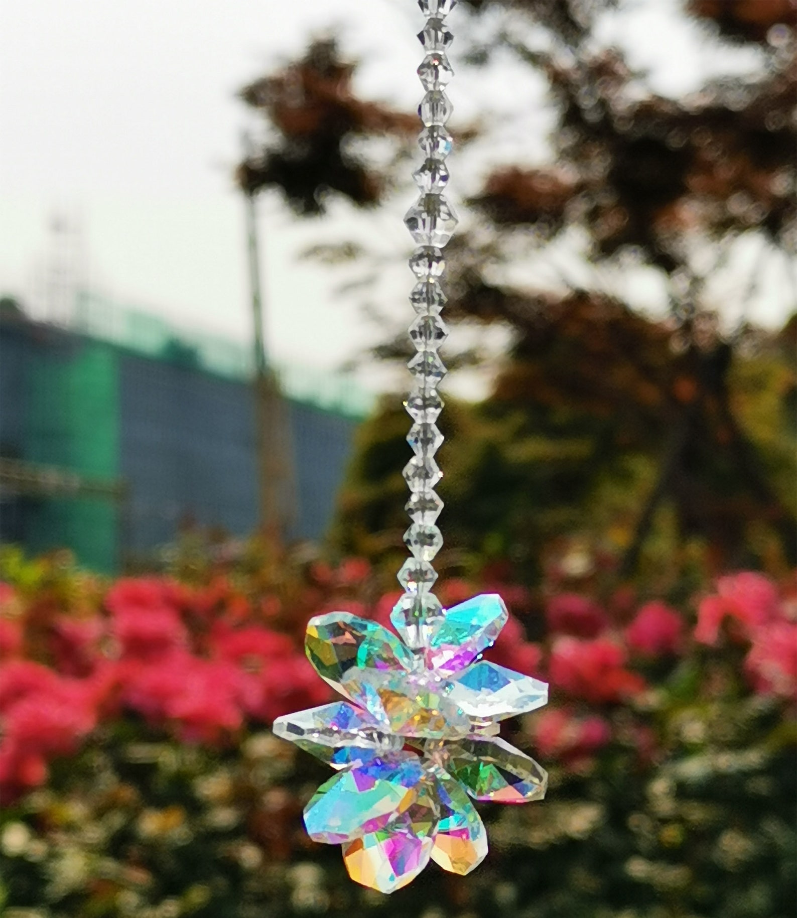 Suncatcher for Windows Rainbow Light Catcher AB Crystals | Etsy
