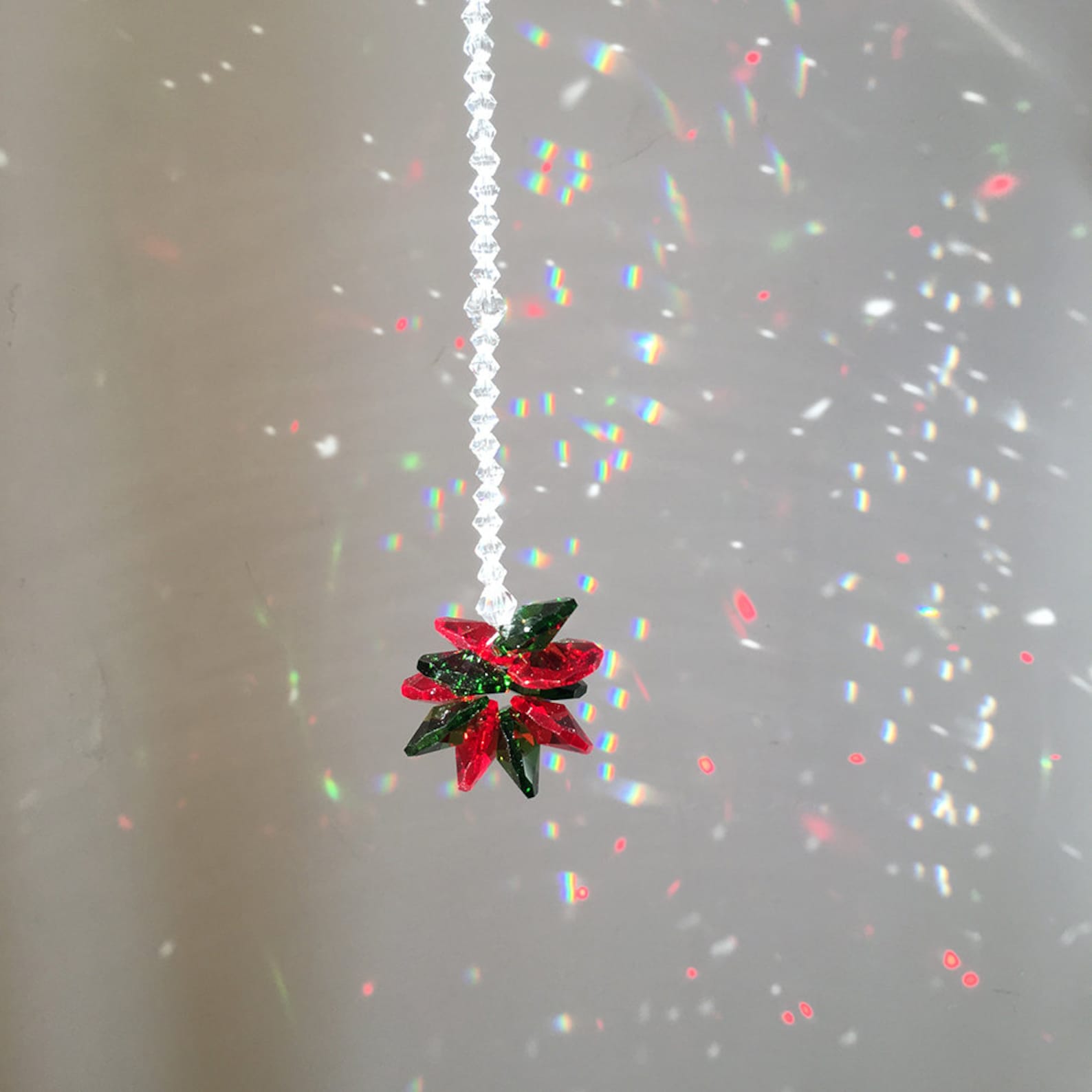 Suncatcher for Windows, Rainbow Light Catcher, AB Crystals, Car Rear ...