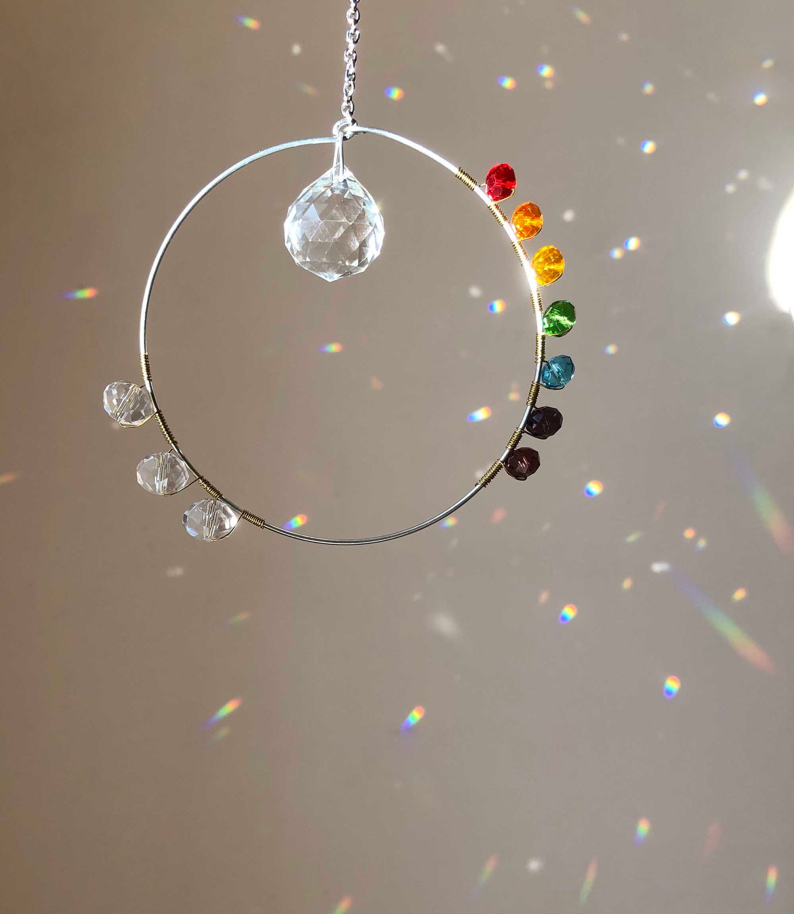 Suncatcher Prism for Window Wire Sun Catcher - Etsy