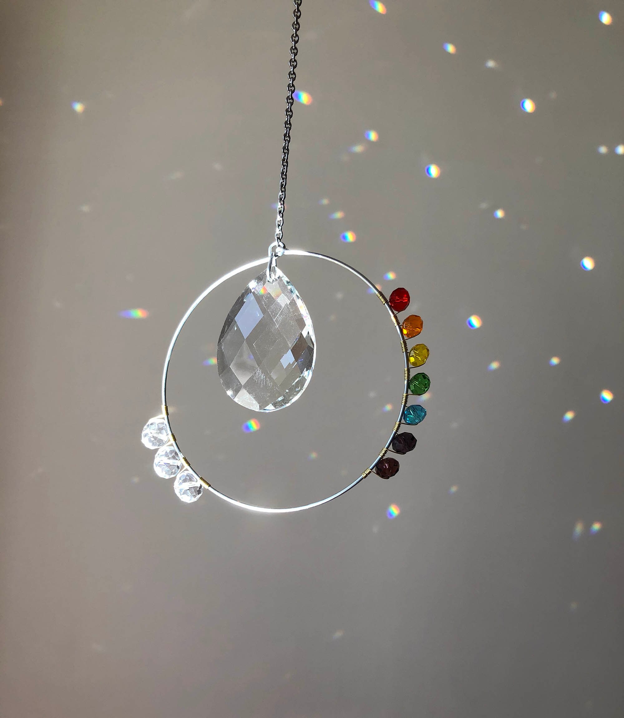 Suncatcher Prism for Window Wire Sun Catcher | Etsy