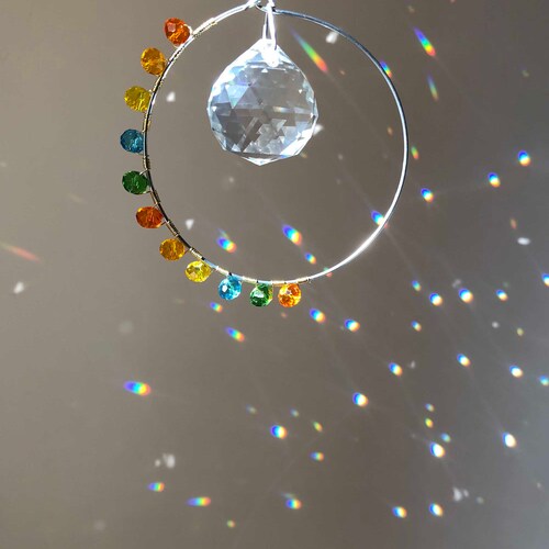 Suncatcher Prism for Window Wire Sun Catcher - Etsy