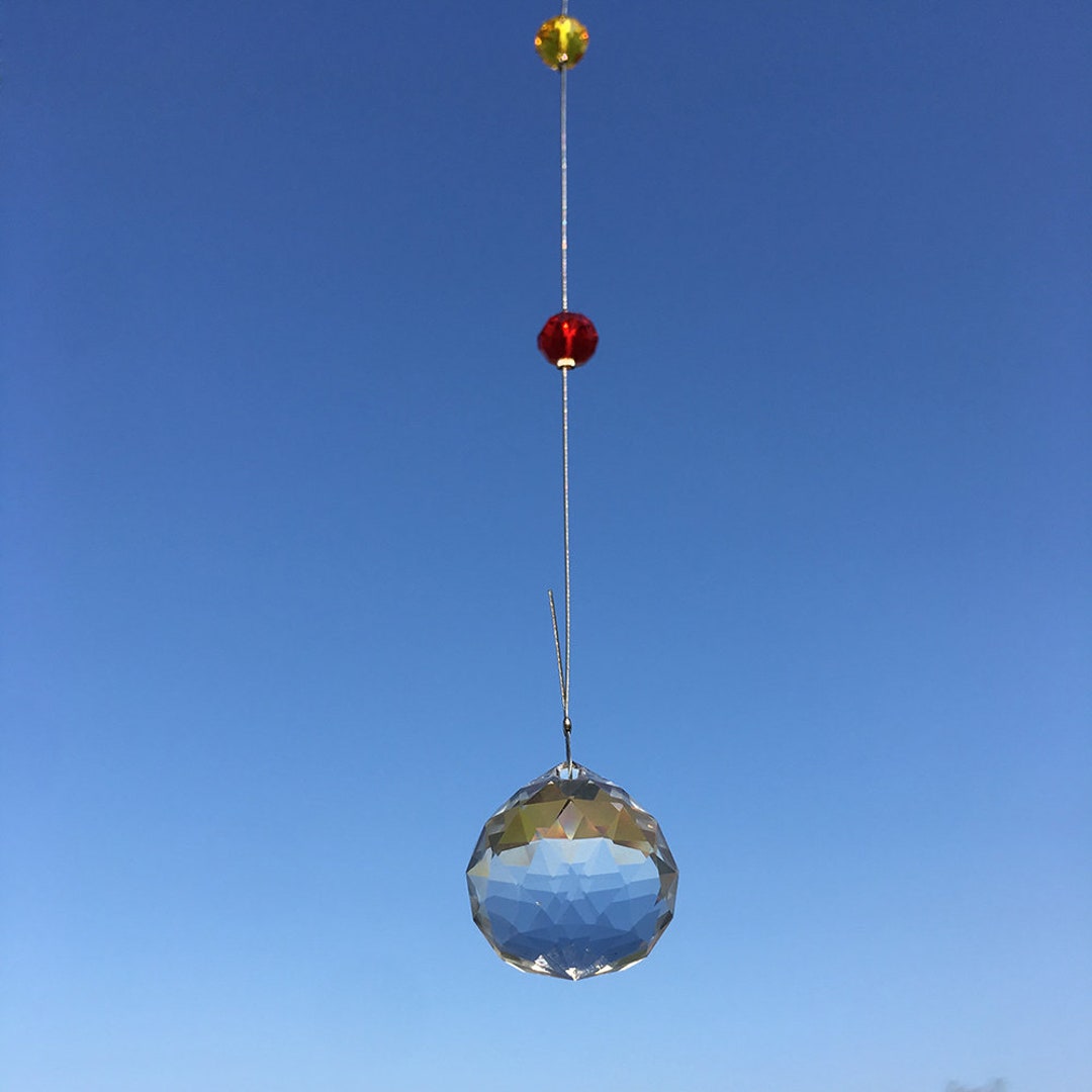 Crystal Sun Catcher, Window Charm, Feng Shui Crystals - Etsy