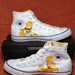 Simpsons Shoes Custom Converse Hand-painted - Etsy