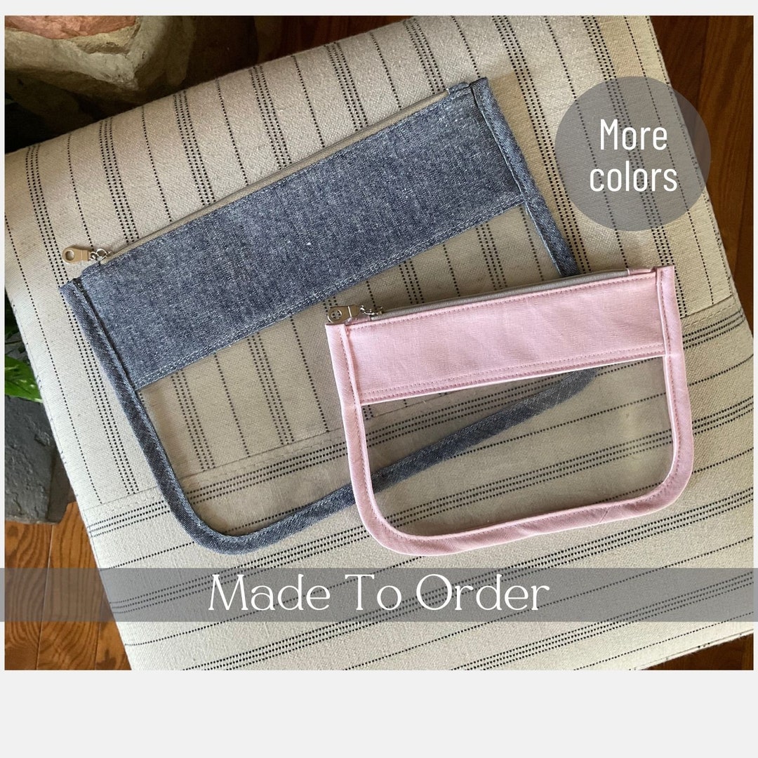 Custom Clear Pouch - Clear Pouch Set - Cosmetic Pouch Set - Curvy Pouch ...