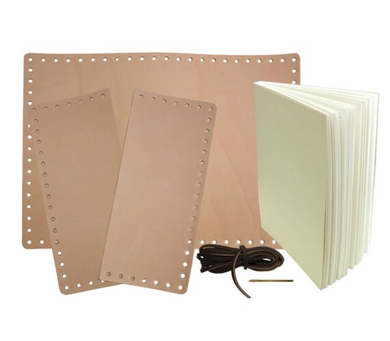 leather-journal-diy-kit-make-your-own-journal-etsy