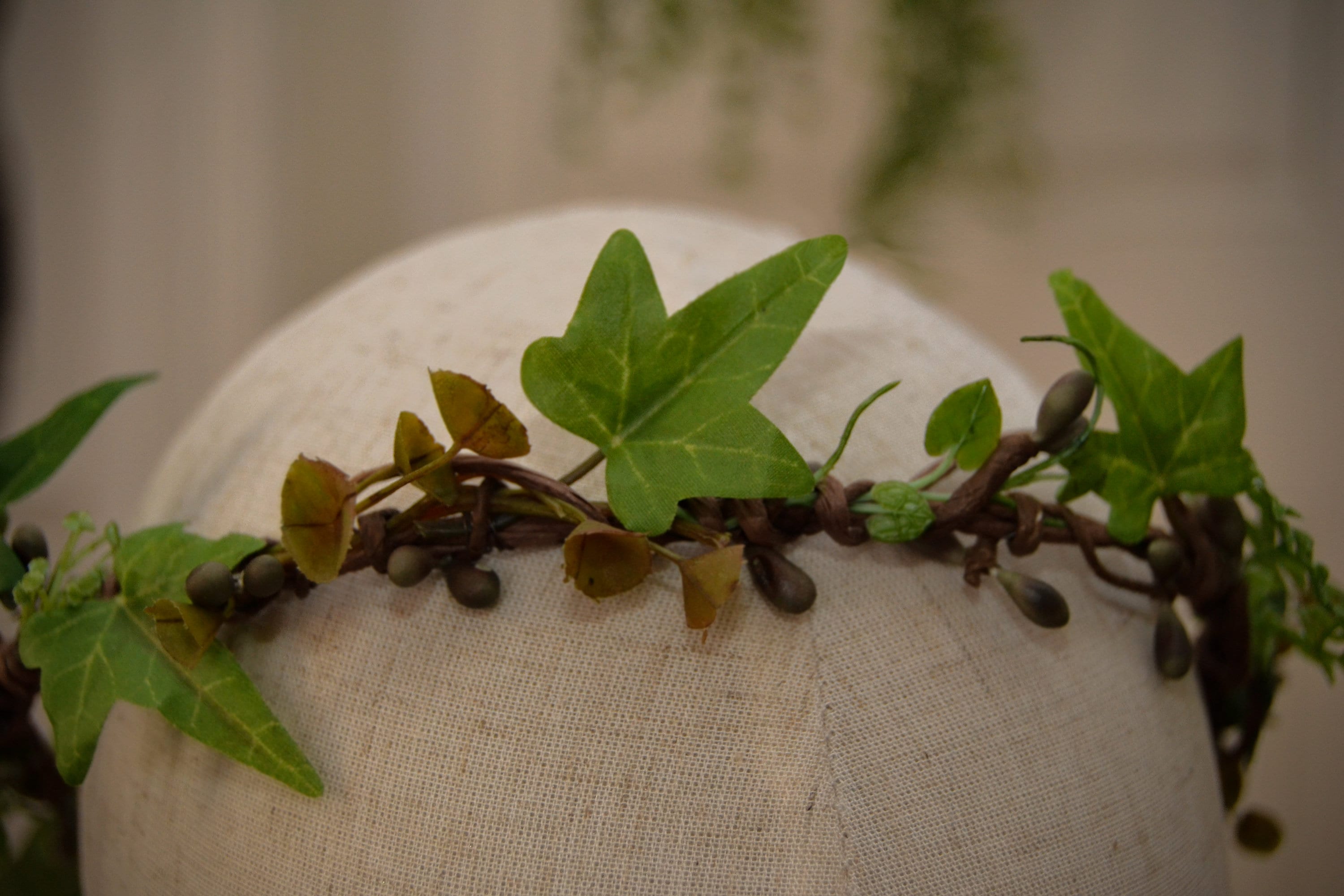 Forest Muse - Floral Wreath, Ivy Crown, Fairy Crown, Ivy Wreath ...