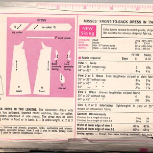 Vintage Mod 60's Swing Tent Dress Sewing Pattern: Simplicity 7651 Size ...