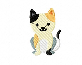 Cat embroidery | Etsy