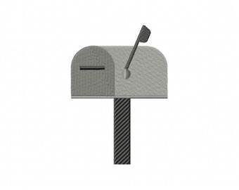 Mailbox Embroidery | Etsy