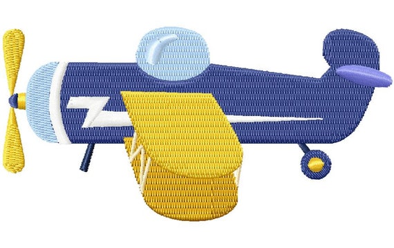 Sewing & Fiber Machine Embroidery Design Airplane Embroidery Design ...