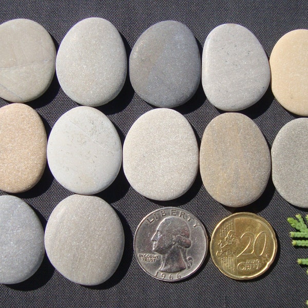 Flat Beach Stones - Etsy