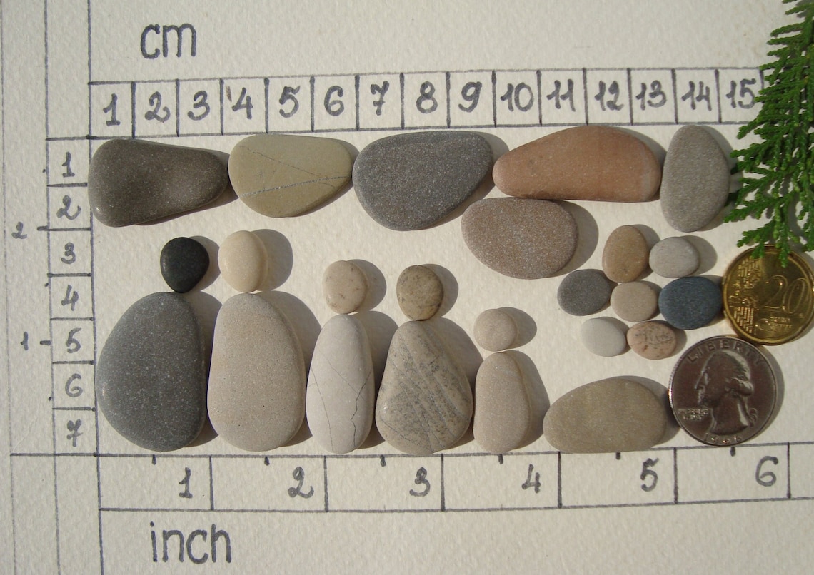 Pebble People DIY Pebble Art Picture Pebble Art Supplies | Etsy