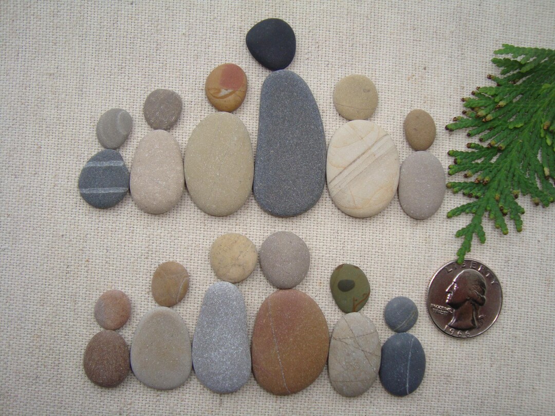 Pebble People - DIY Pebble Art Picture - Pebble Art Supplies - Natural ...