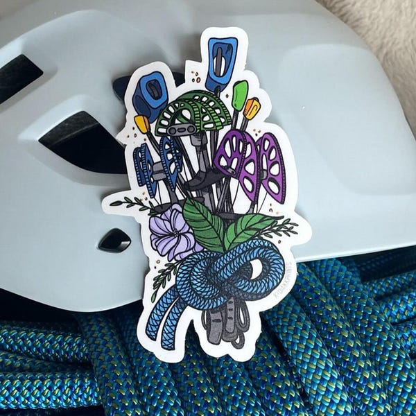 Climbing Decals - Etsy