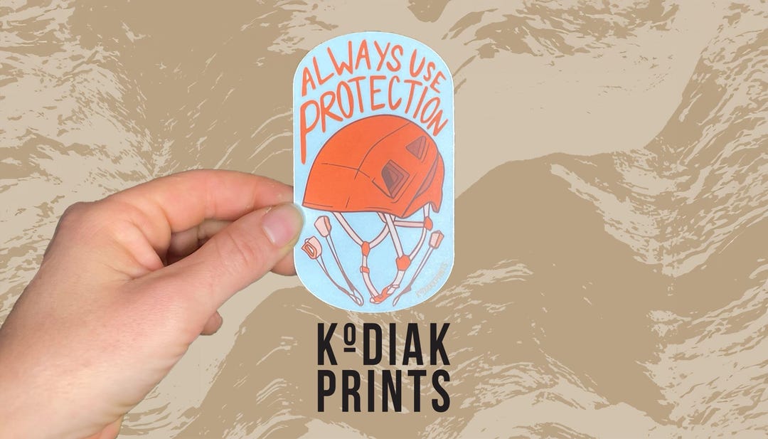 Always Use Protection Vinyl Decal Sticker, Rock Climbing - Etsy