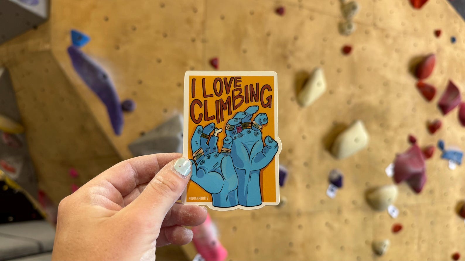 I Love Climbing Vinyl Decal Sticker, Rock Climbing - Etsy