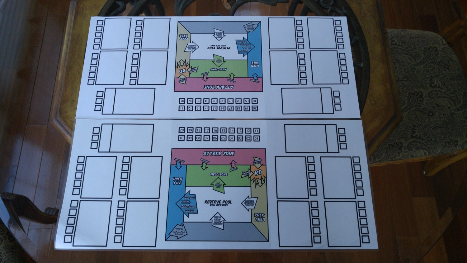 Dice Masters Playmat Print Out