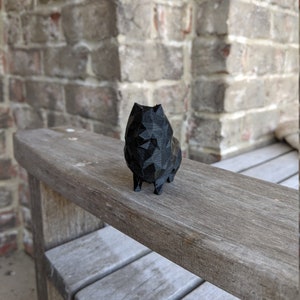 The ORIGINAL Pomeranian / Keeshond / Spitz - 3D Printed Low Polygon ...