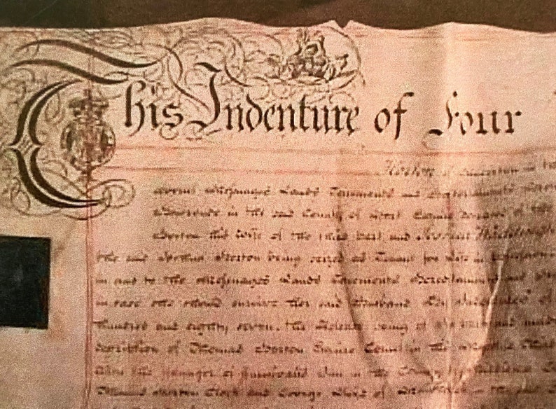 1794 English Land Deed, Large Multi-page Parchment. King George III - Etsy