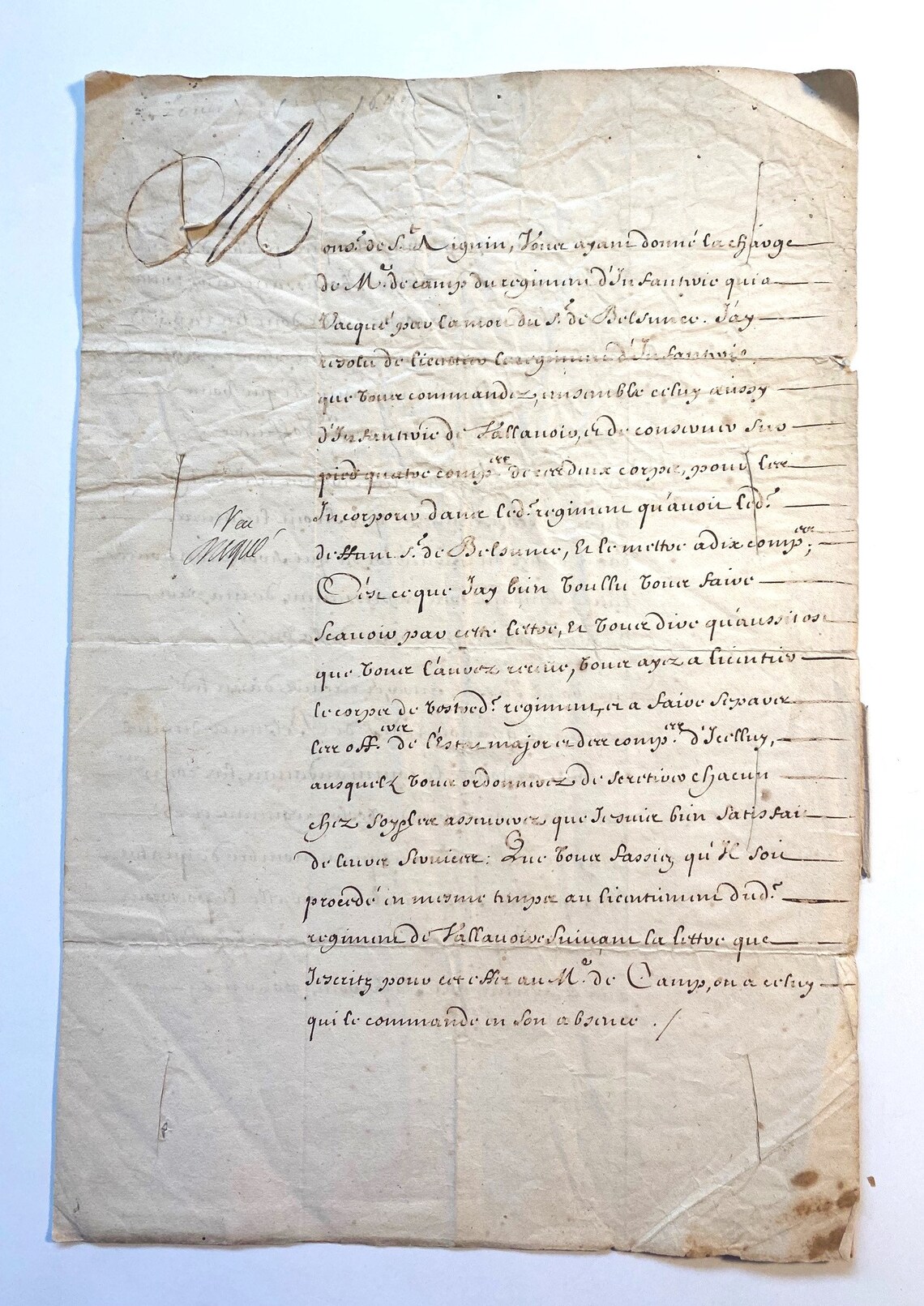 Genuine 18th Century French Manuscript, Signed Louis XV, Stamped - Etsy