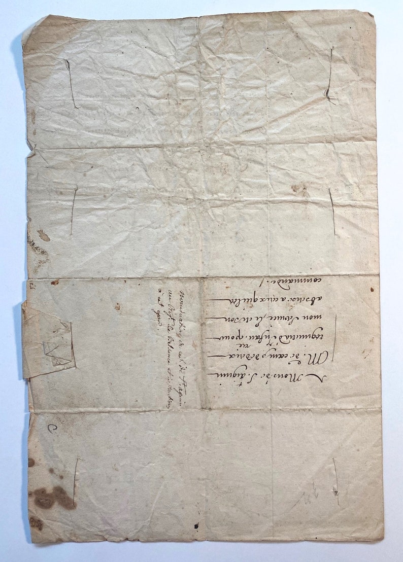 Genuine 18th Century French Manuscript, Signed Louis XV, Stamped - Etsy