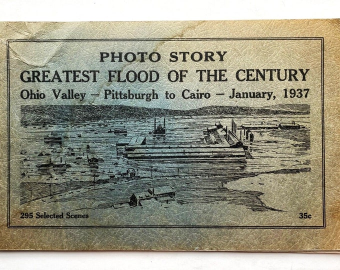 Rare Photo Book Story, "greatest Flood of the Century", Ohio Valley ...