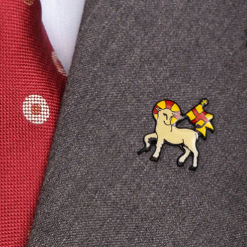 Catholic Lapel Pin Vintage - Etsy