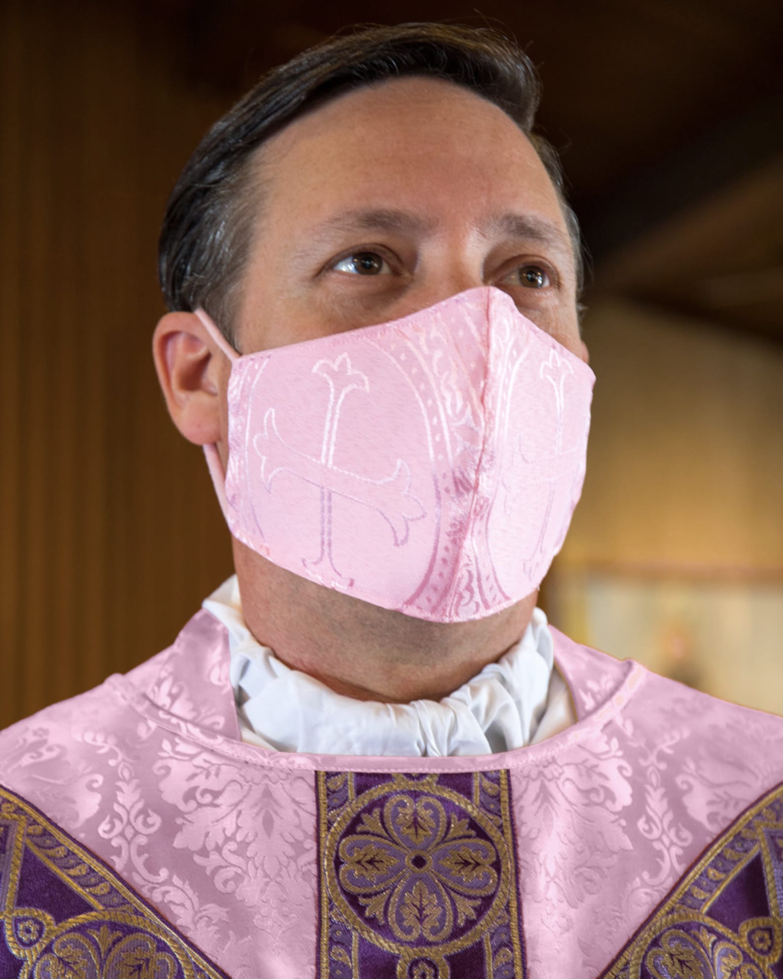 Catholic Liturgical Face Mask Religious Face Covering | Etsy
