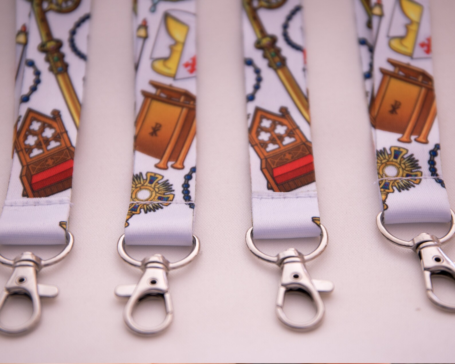 Catholic Mass Objects Lanyard Sacraments and Sacramentals ID - Etsy