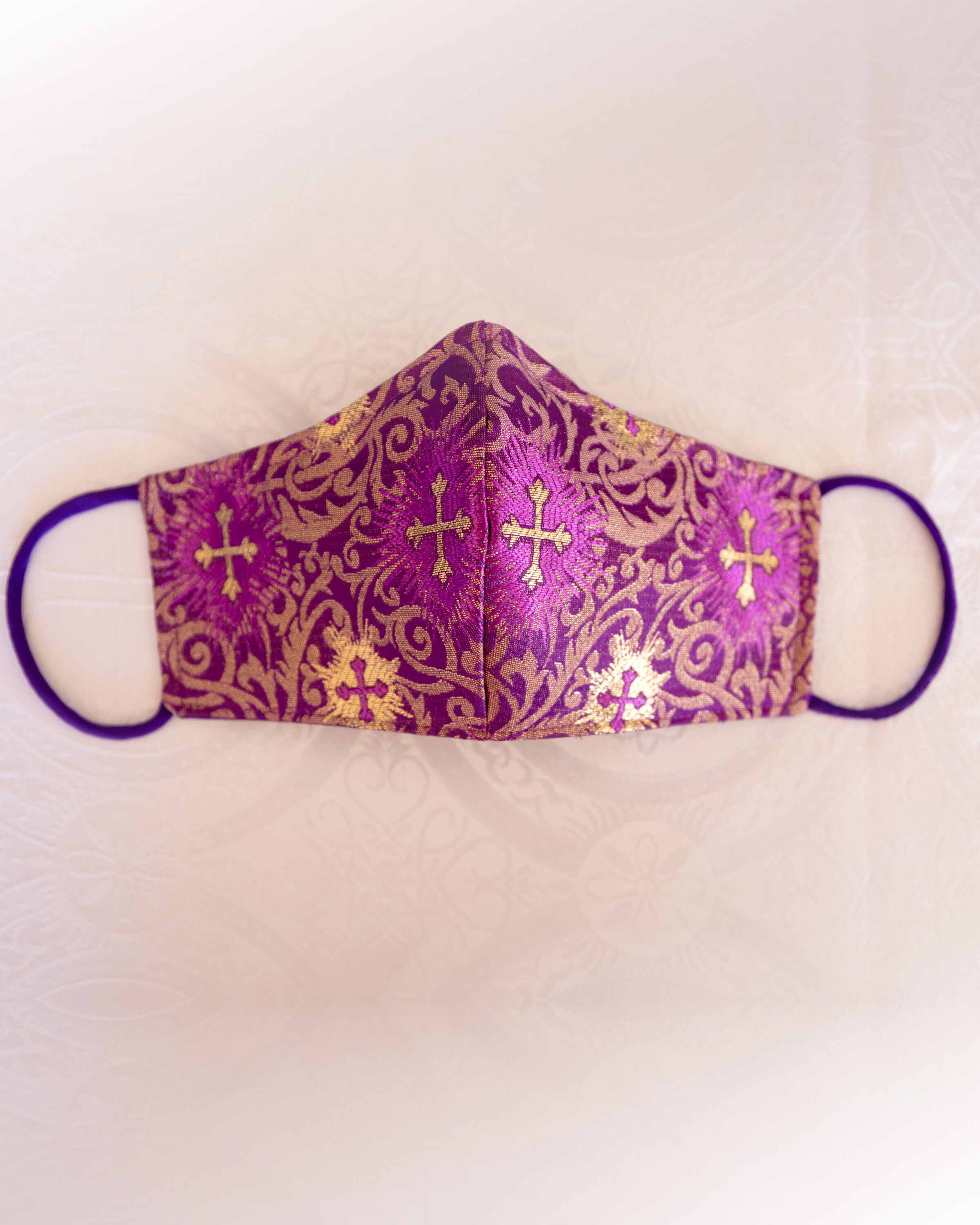 Catholic liturgical face mask Reusable religious face | Etsy