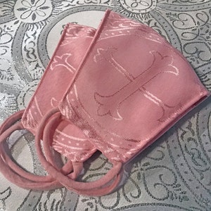 Catholic Liturgical Face Mask, Religious Face Covering, 3-layers of ...