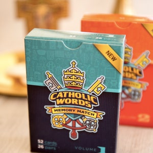 Catholic Mass Liturgical Vocabulary Memory Match Card Game (volume I ...