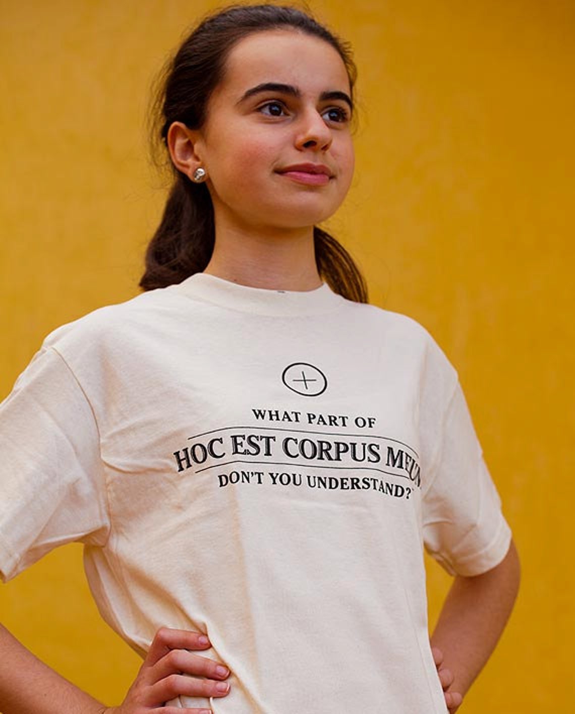 Catholic Christian This is My Body Latin T-shirt - Etsy