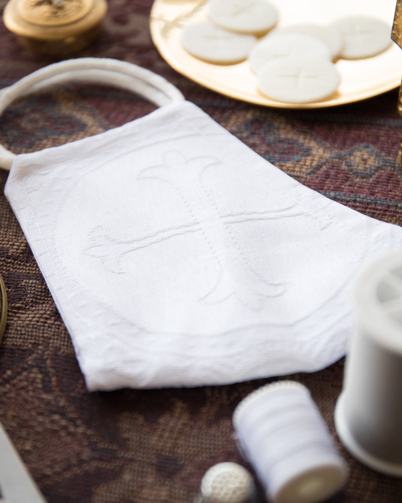 Catholic Liturgical Face Mask Reusable Religious Face - Etsy