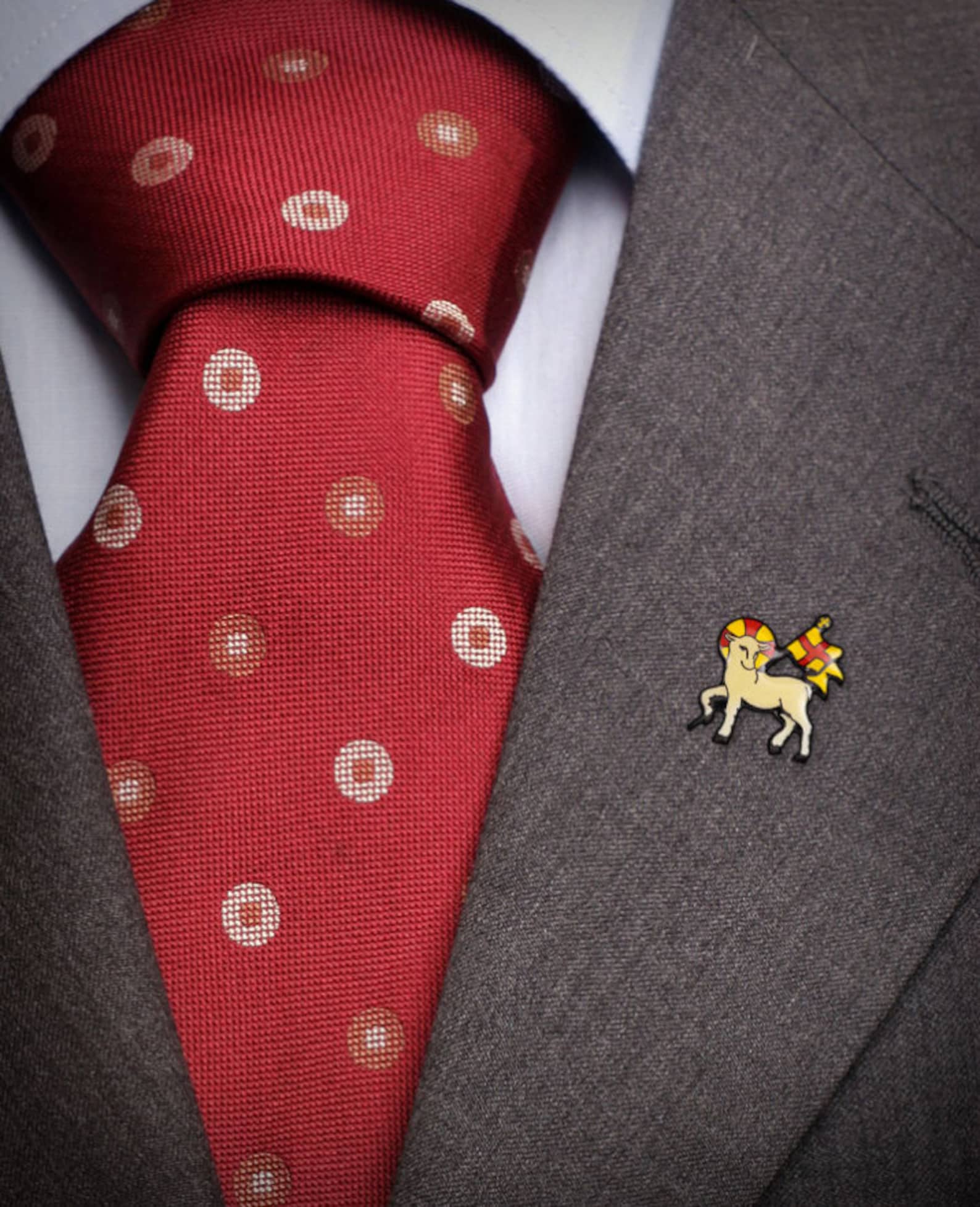 5-pak Catholic Agnus Dei Lapel Pin - Etsy