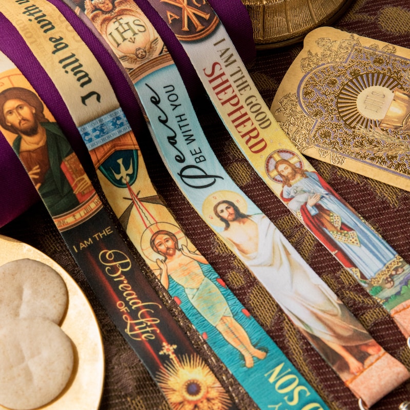Religious Badge Lanyard - Etsy
