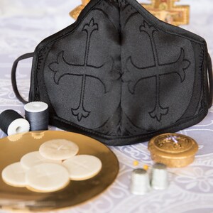 Catholic Liturgical Face Mask, Reusable Religious Face Covering, 3 ...