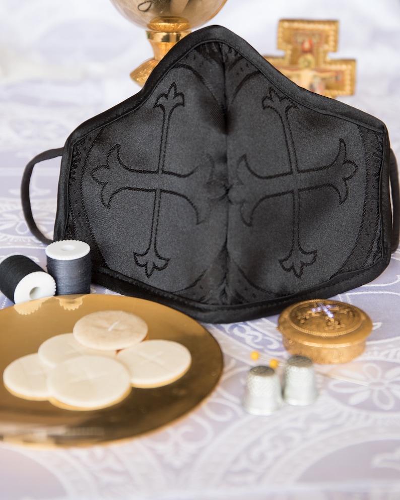 Catholic Liturgical Face Mask Reusable Religious Face | Etsy