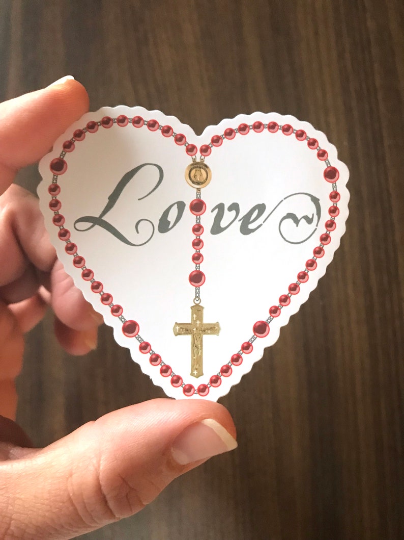 6 Pack Catholic Vinyl Sticker Decals - Etsy