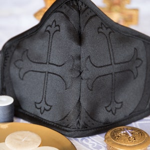 Catholic Liturgical Face Mask, Reusable Religious Face Covering, 3 ...
