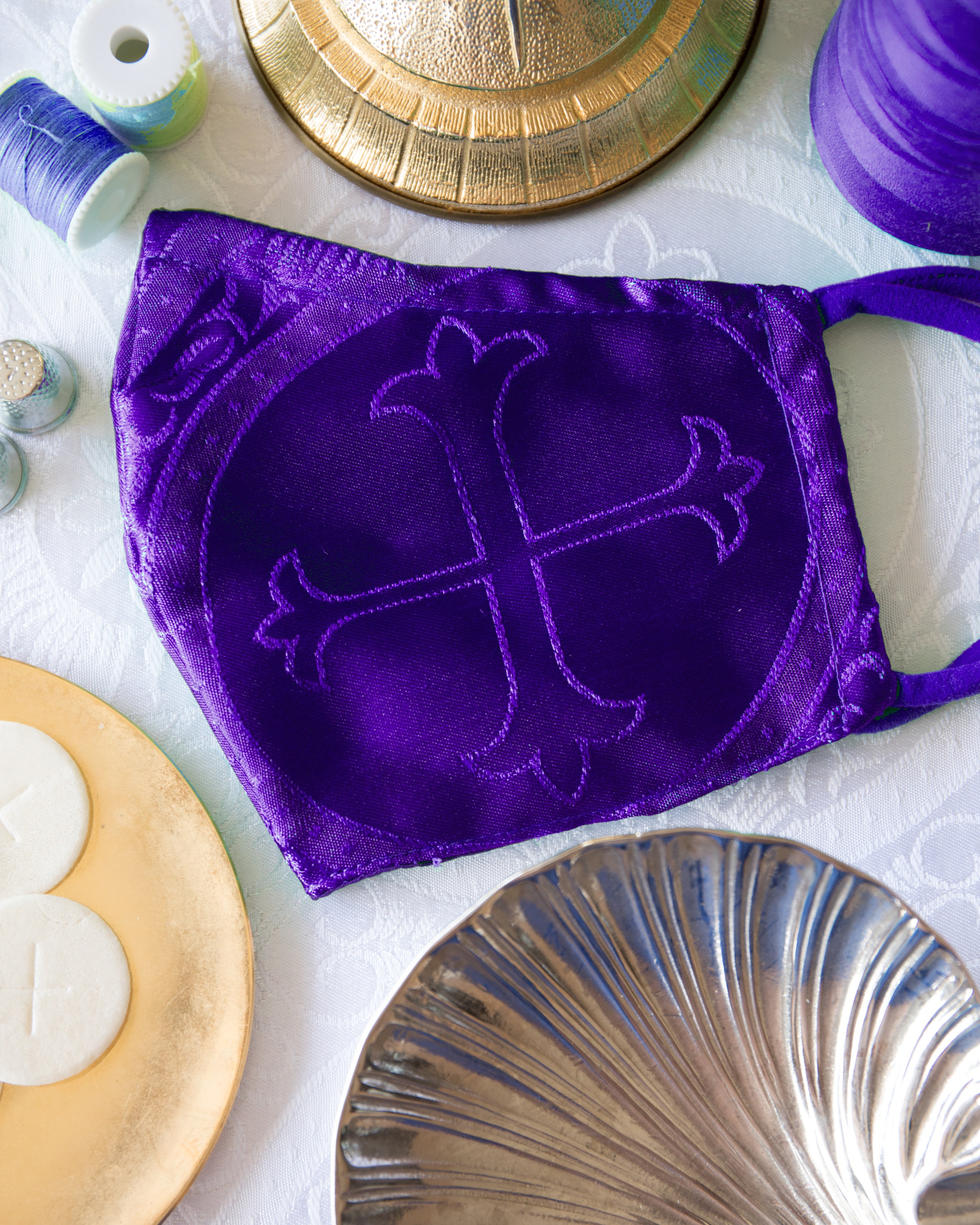 Catholic Liturgical Face Mask Reusable Religious Face | Etsy