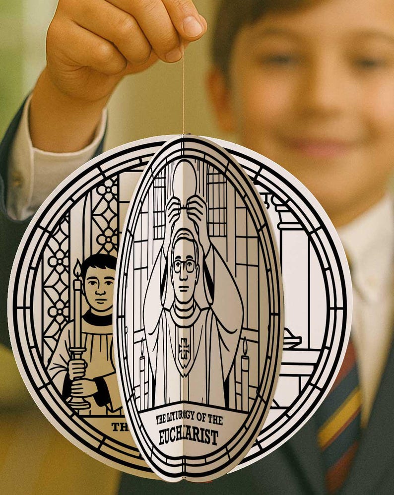 Catholic Mass Activity – 3D Sphere Teaches the 4 Parts of the Mass ...