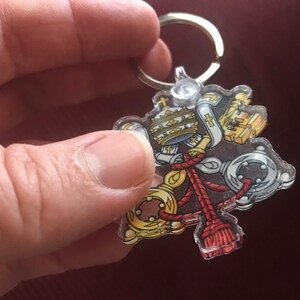 Vatican Seal Key Chain Catholic Church Keychain - Etsy
