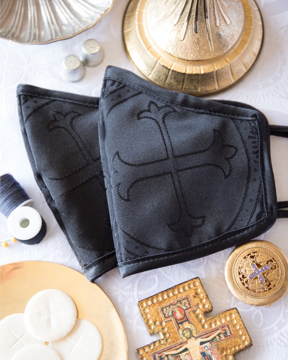 Catholic Liturgical Face Mask Reusable Religious Face | Etsy