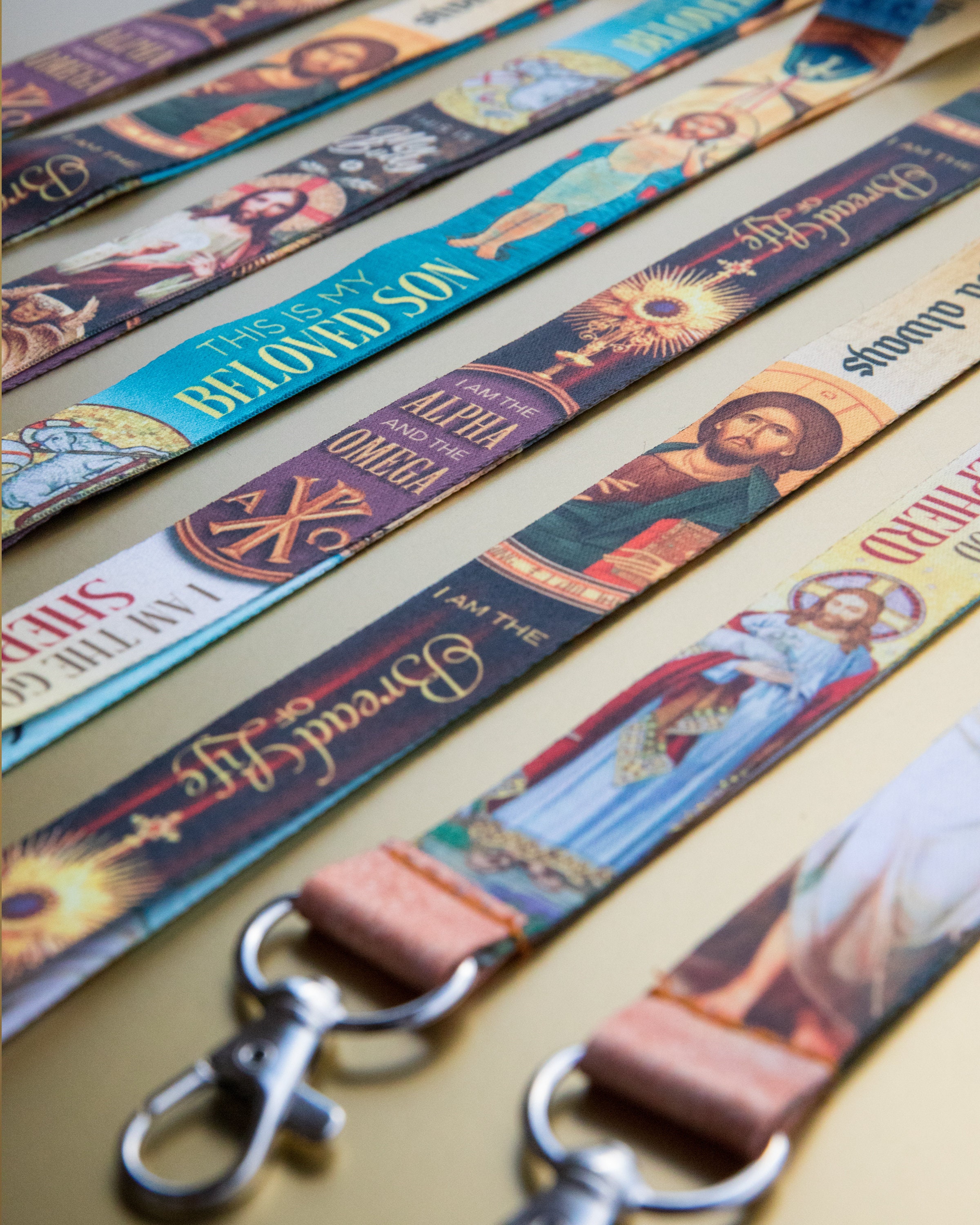 Jesus Christ Catholic Lanyard Son of God ID Badge Holder Roman | Etsy