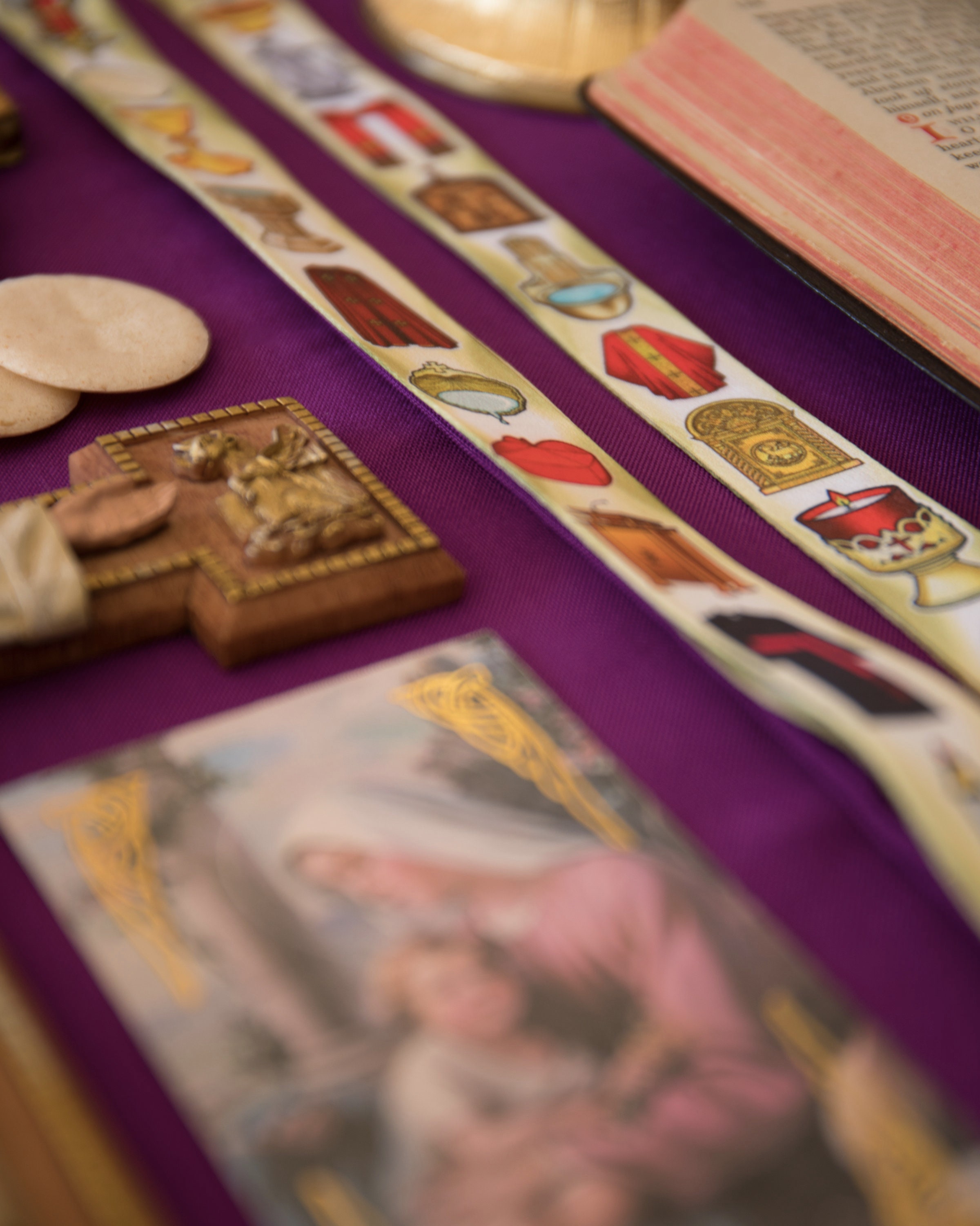 Catholic Mass Objects Lanyard Sacraments and Sacramentals ID - Etsy