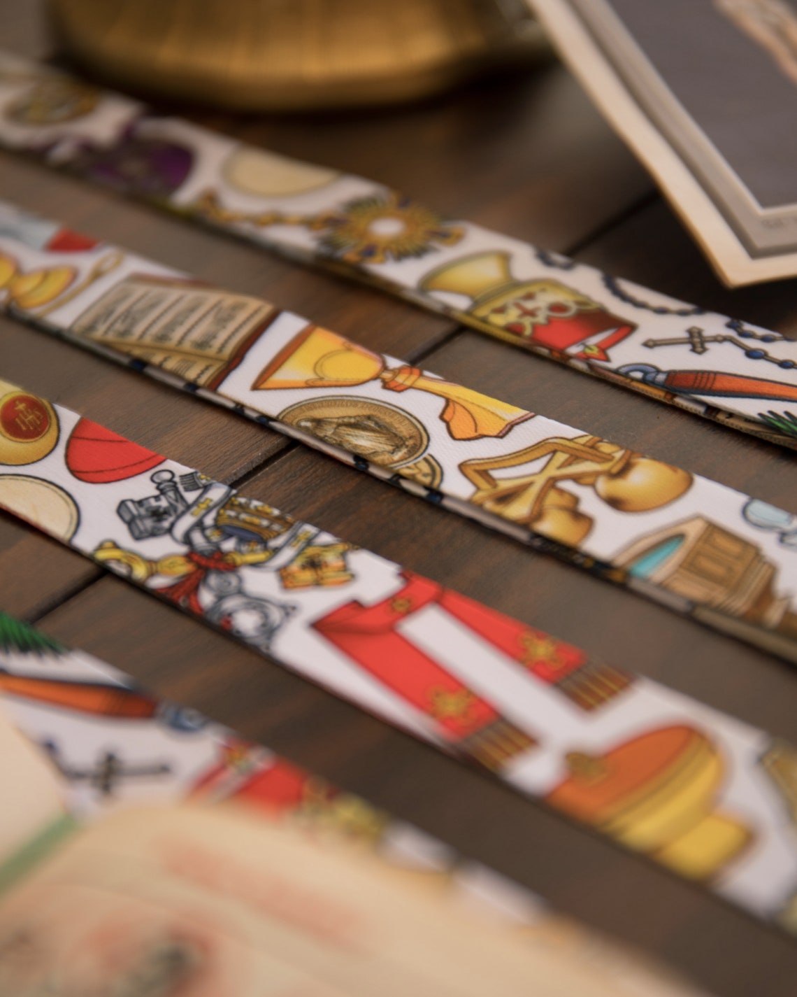 Catholic Mass Objects Lanyard Sacraments and Sacramentals ID - Etsy